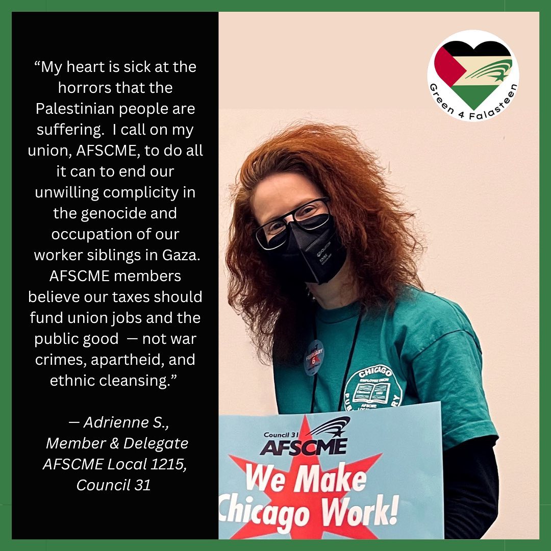 My Heart is Sick (Green 4 Falasteen) | Labor for Palestine