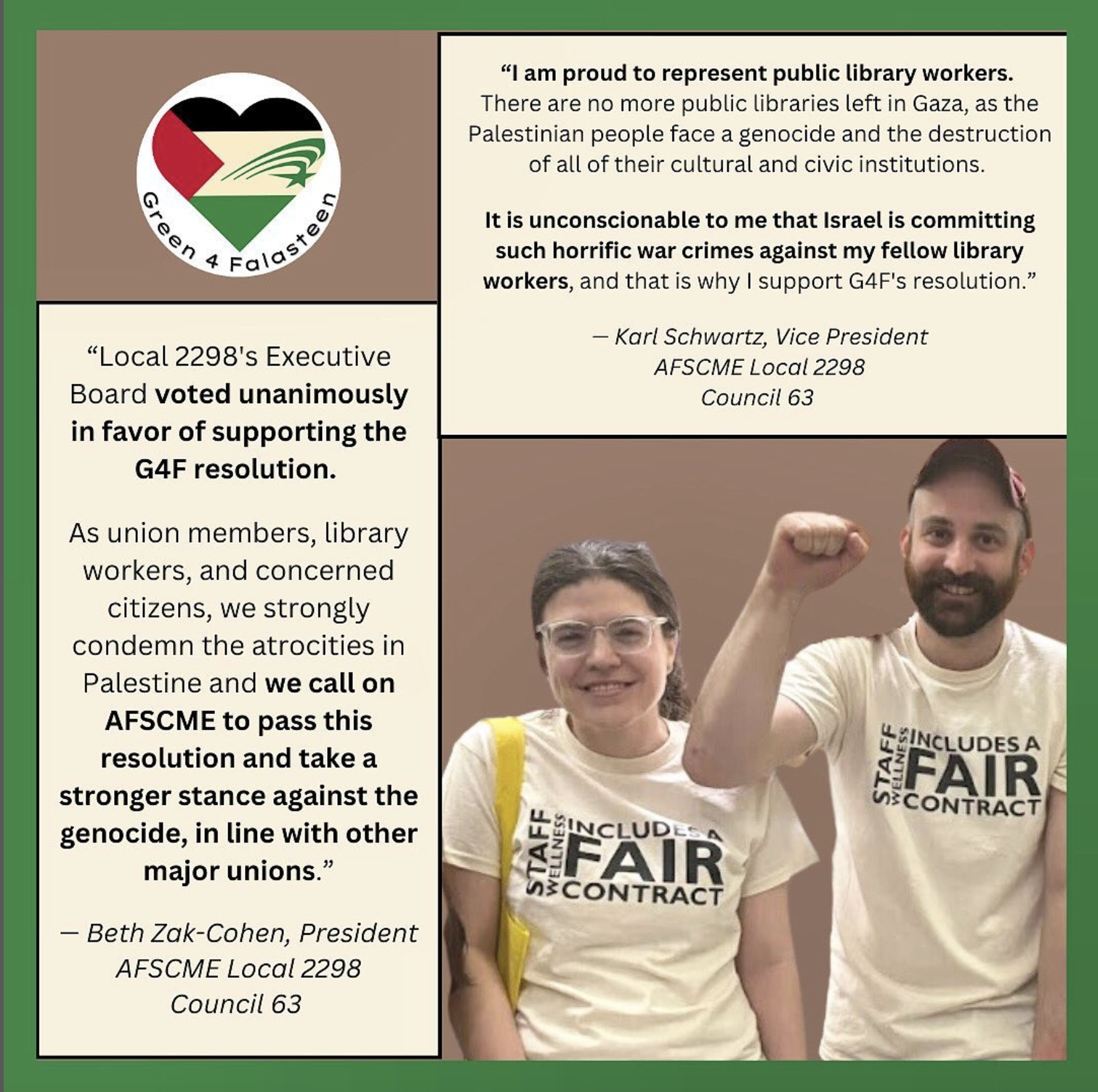 It’s Wednesday of Convention week! (Green 4 Falasteen) | Labor for ...