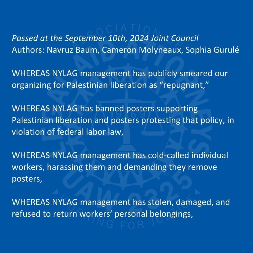 Solidarity With Workers In A Better NYLAG and UAW Local 4811 Organizing ...