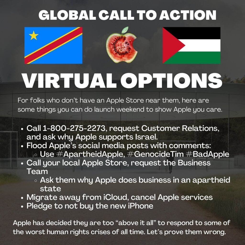 Global Call to Action (Apples Against Apartheid) | Labor for Palestine