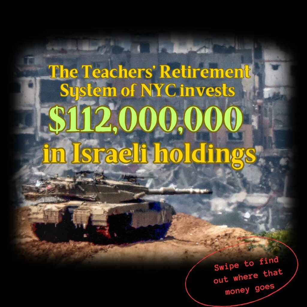 The Teachers’ Retirement System of NYC Invests $112,000,000 in Israeli ...